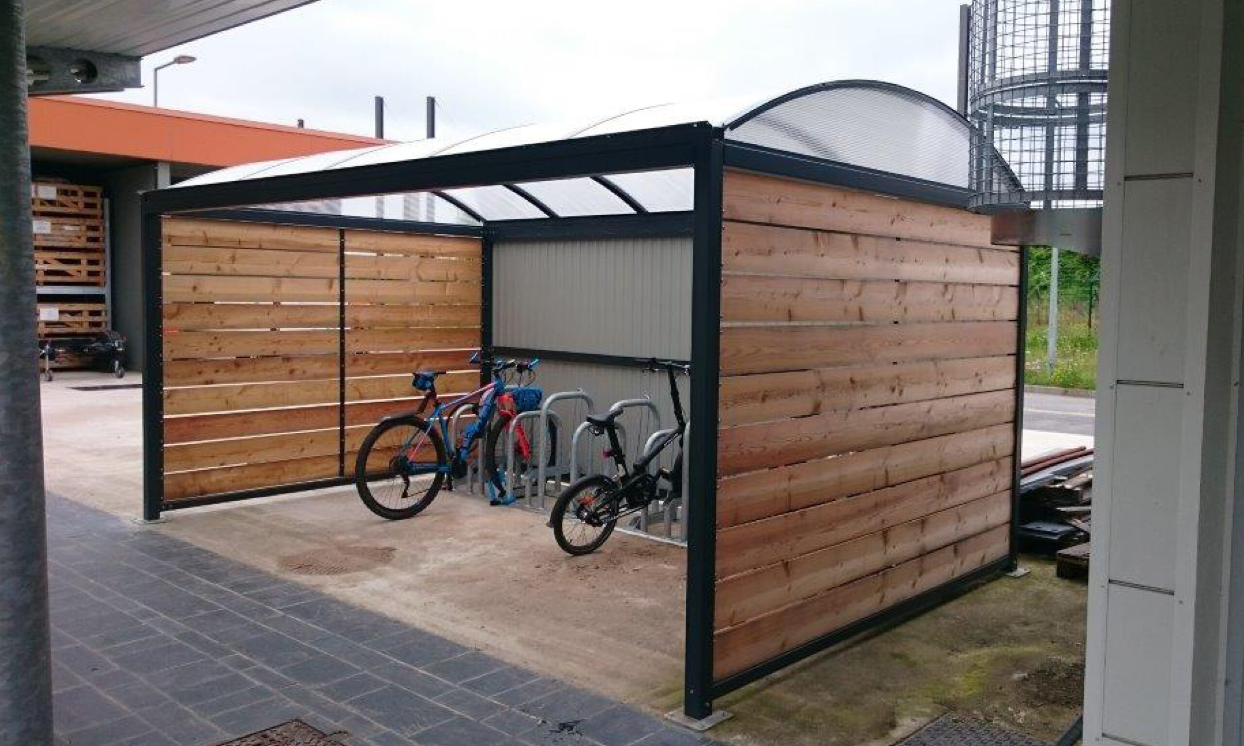 Abri Local Vélo - Bernard Bois : Bernard Bois